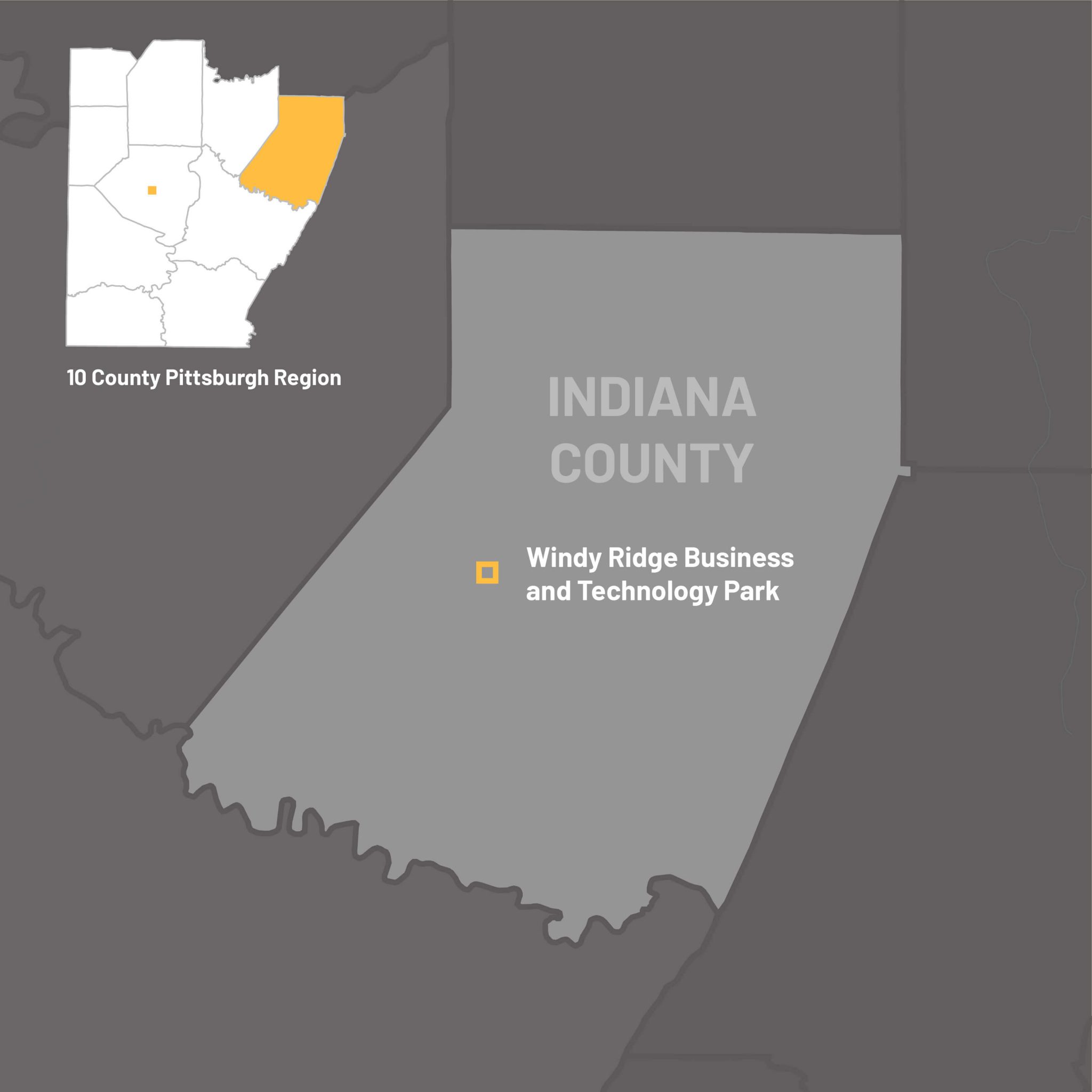 Indiana County - Pittsburgh Region. Next is Now.